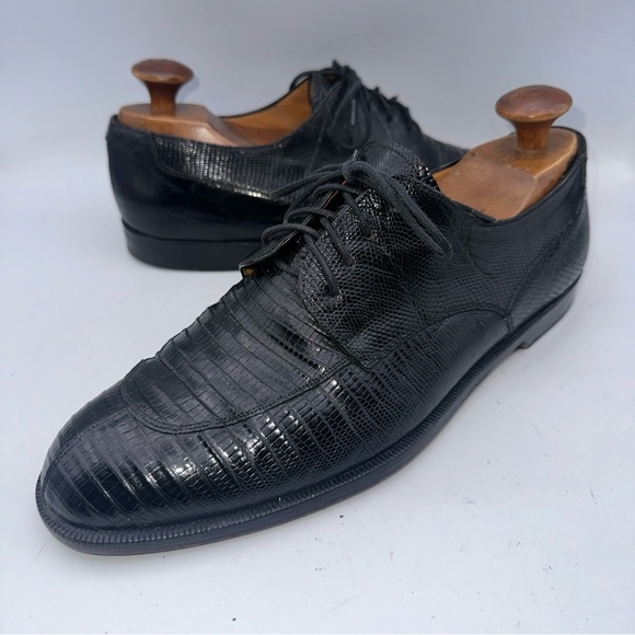 Mezlan | Shoes | Mezlan Vintage Pescara Mens 95 M Exotic Lizard Oxford ...